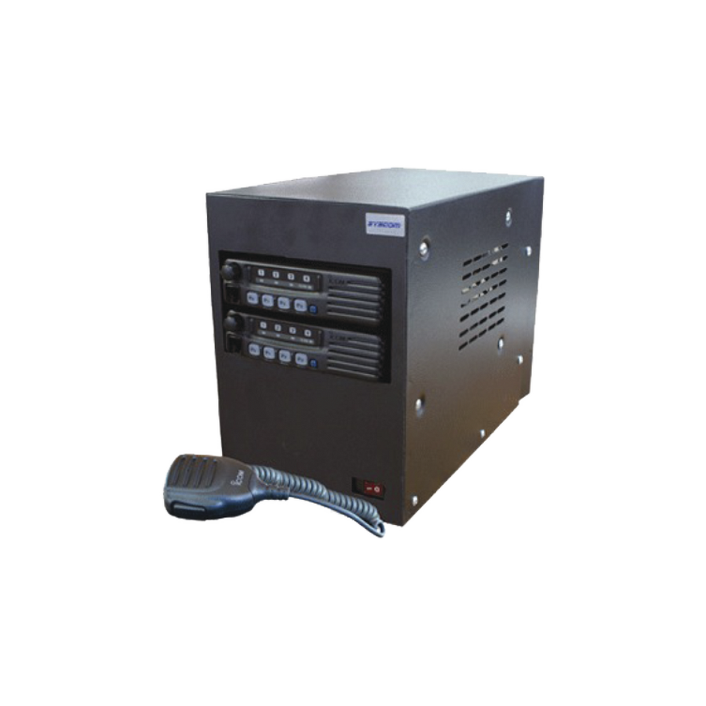 Repetidor UHF con IC-F221SM en 440-490 MHz, 8 canales y MDC-1200 ...